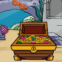 Play Gold Treasure Trove Escape From Underwater Game-Play Free Hidden ...