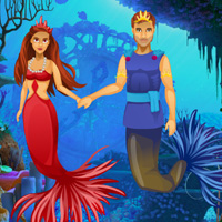Play Wowescape Escape Game Save The Mermaid Couple Game-Play Free ...