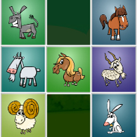 Play Farm Animals Matching Puzzles Lofgames Game-Play Free Hidden ...