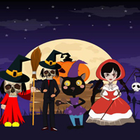 Play Halloween Friends Party 03 HTML5 Game-Play Free Hidden Objects ...