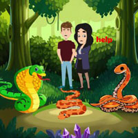 Play Couple Escape Dangerous Snake Game-Play Free Hidden Objects Games ...